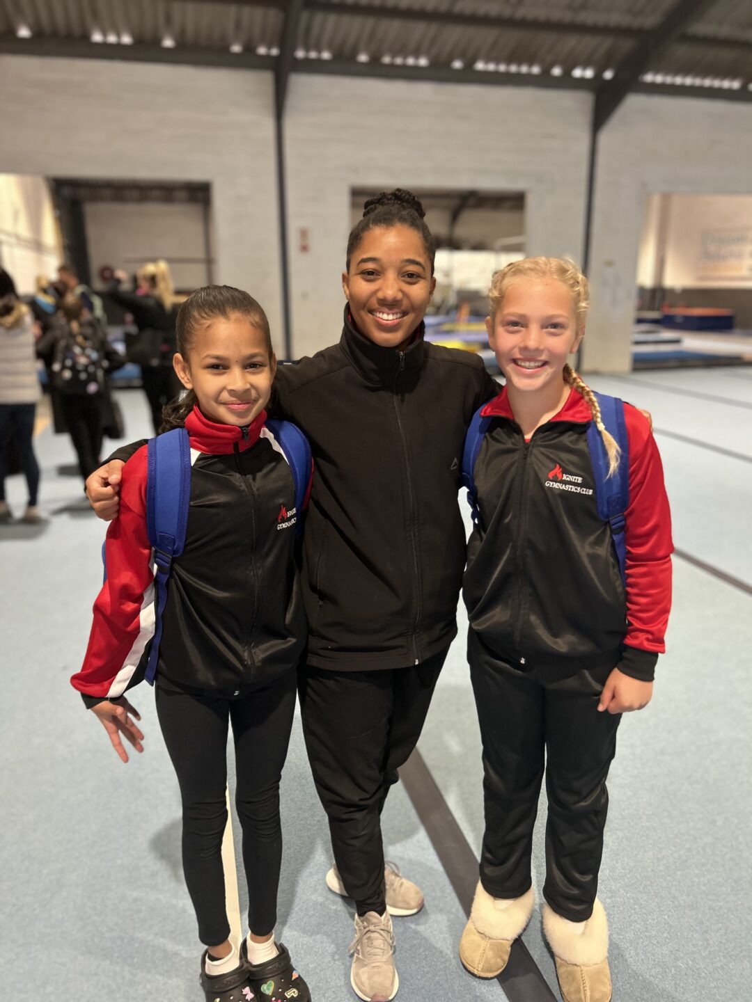 Stella Pansegrouw Presteer In Gimnastiek - Laerskool Jan Van Riebeeck