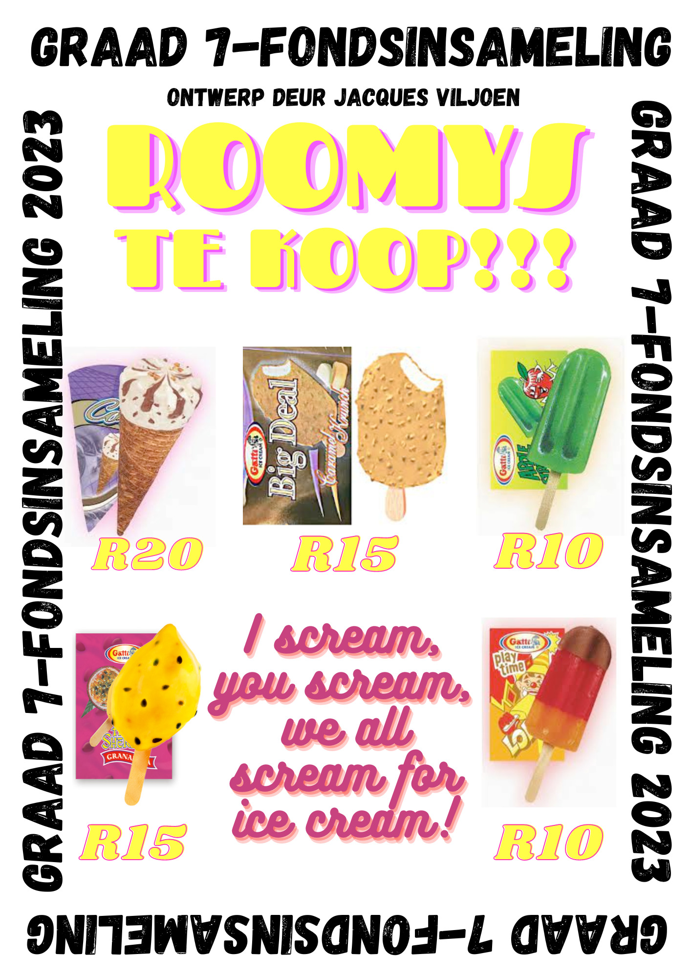 Roomysverkope op Vrydae | Laerskool Jan van Riebeeck